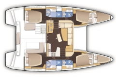 Lagoon 42 | Catamaran | Sailing holidays in Greece